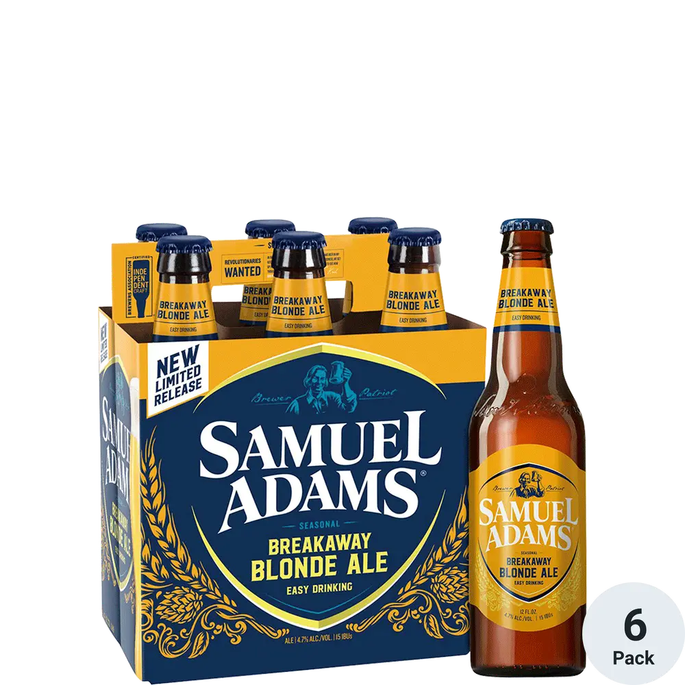 Samuel Adams Breakaway Blonde Ale – Harman's Wine & Spirits