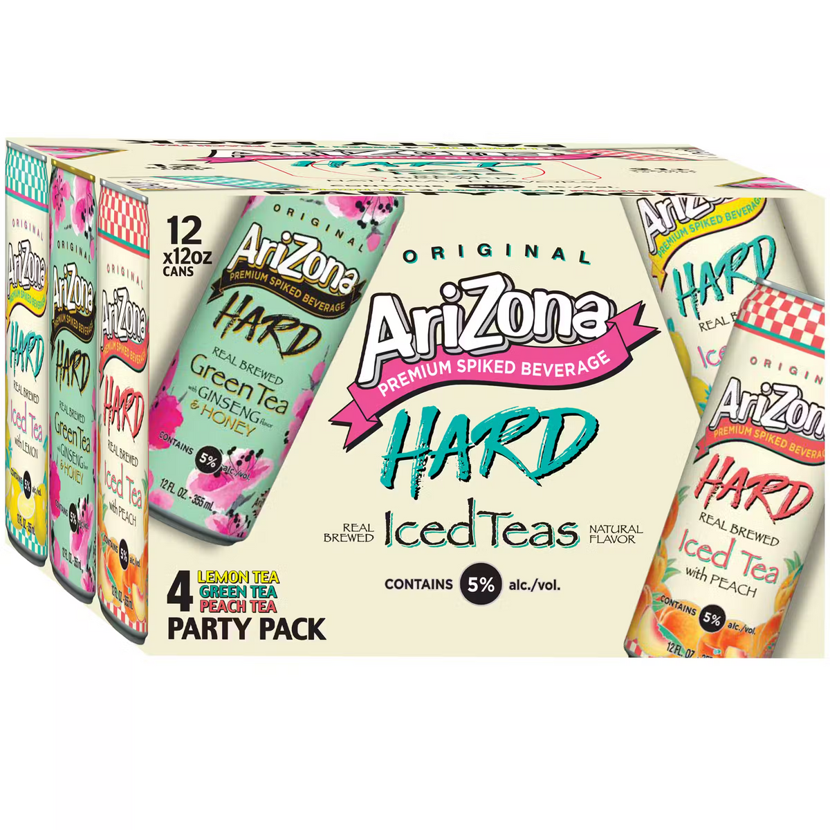 Arizona Hard Iced Tea Variety Pack – Harman's Wine & Spirits