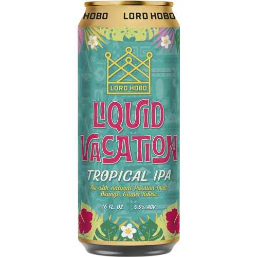 Lord Hobo Liquid Vacation Tropical IPA – Harman's Wine & Spirits