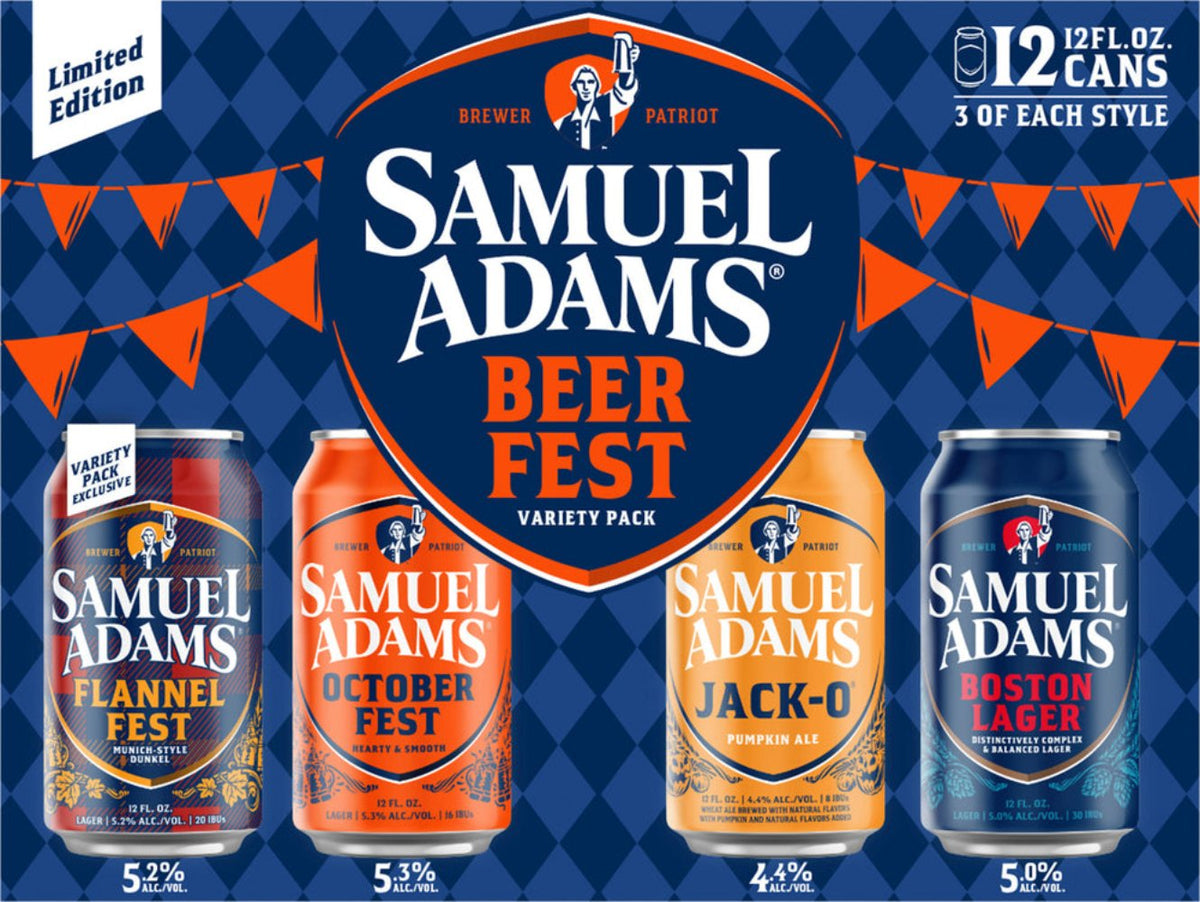 Samuel Adams Beer Fest Variety Pack – Harman's Wine & Spirits