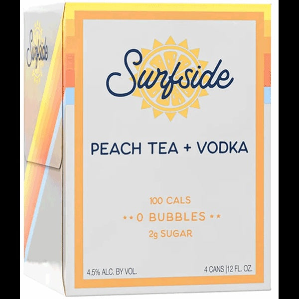 Surfside Peach Tea & Lemonade Vodka Hard Seltzer – Harman's Wine & Spirits