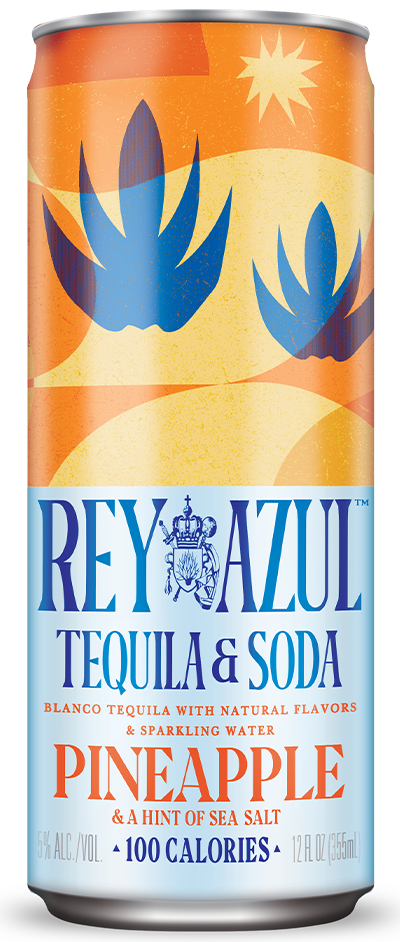 Rey Azul Tequila & Soda Pineapple Cocktail – Harman's Wine & Spirits